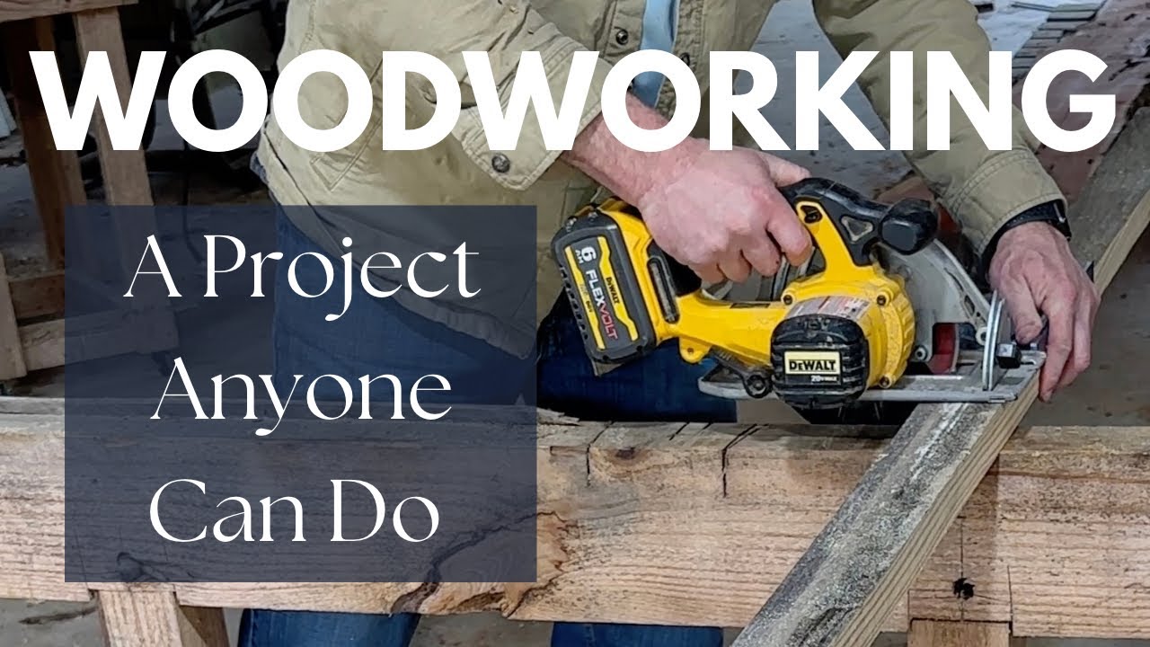 Easy Woodworking Project That Anyone Can Do | Barn Wood - YouTube