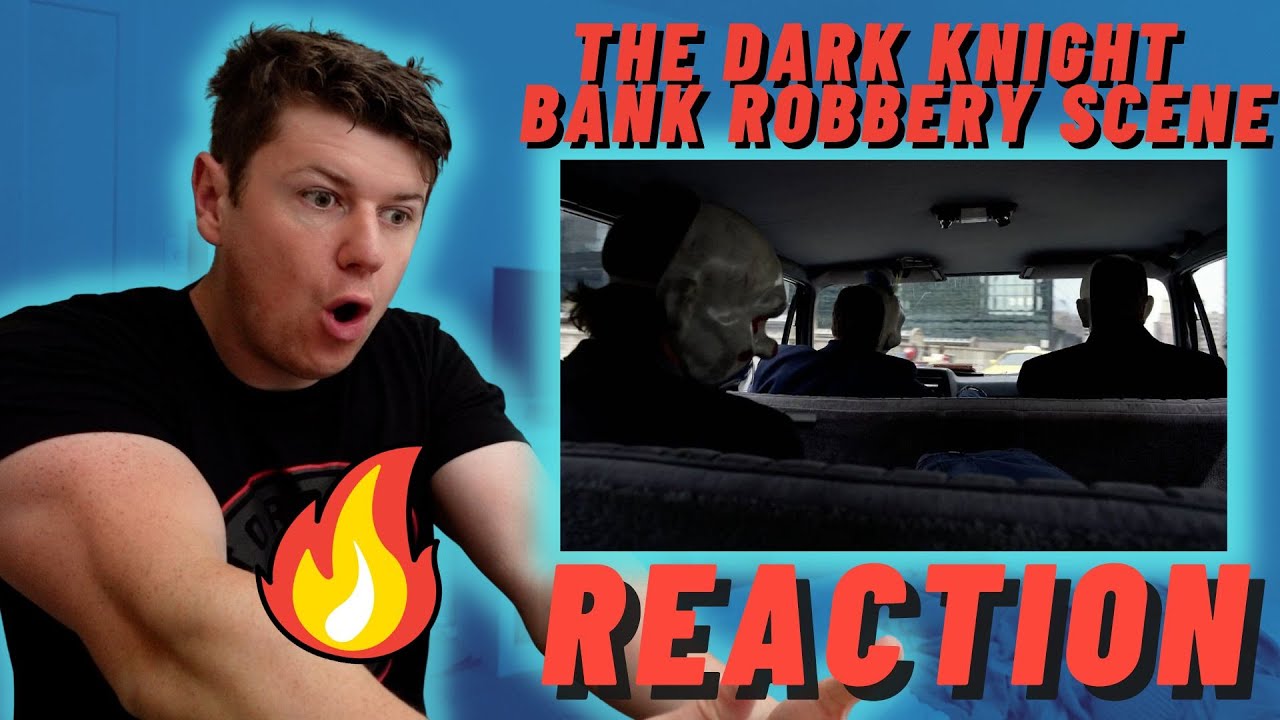 The Dark Knight - Bank Robbery Scene - IRISH REACTION - YouTube