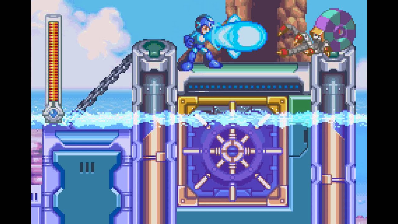 Let's Play Mega Man & Bass - Part 2 - Burn To The... Water? - YouTube