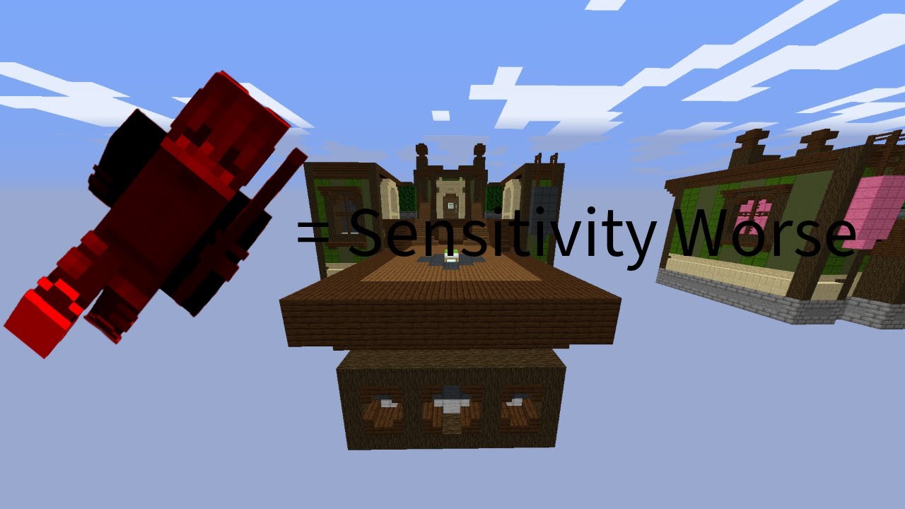 Minecraft bedwars, But if I die, My Sensitivity gets lower - YouTube
