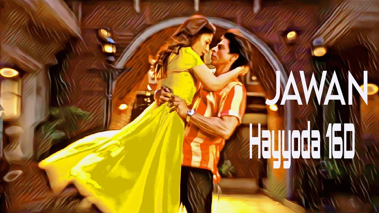 [16D Audio] Jawan: Hayyoda (Tamil) | Shahrukh Khan | Atlee | Anirudh ...