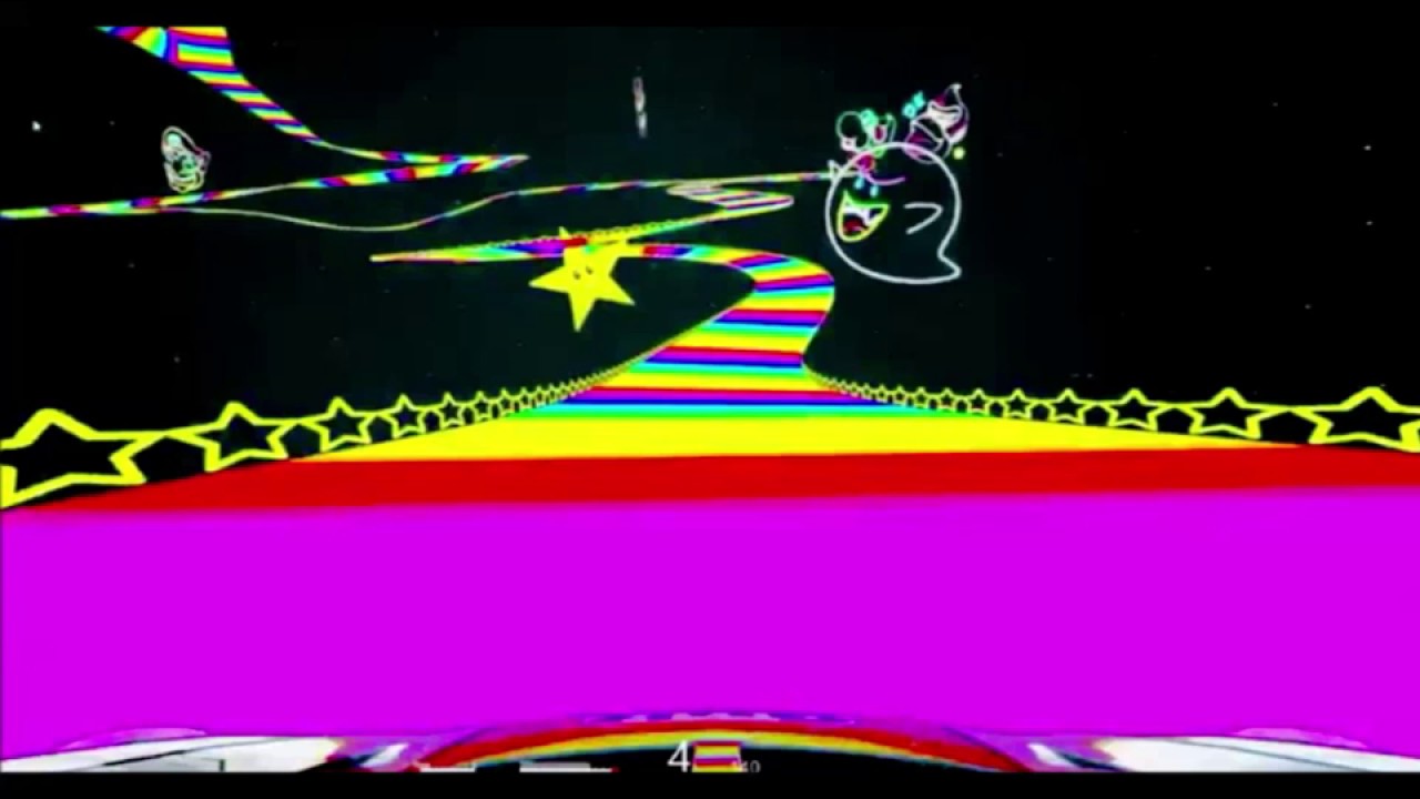 SNES Rainbow Road (EXTREME EARRAPE) - YouTube