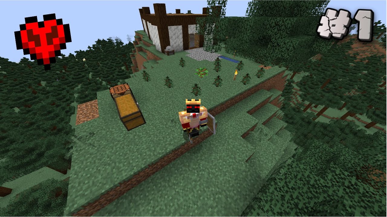 Minecraft Hardcore Survival #1 My First Actual Video! - YouTube