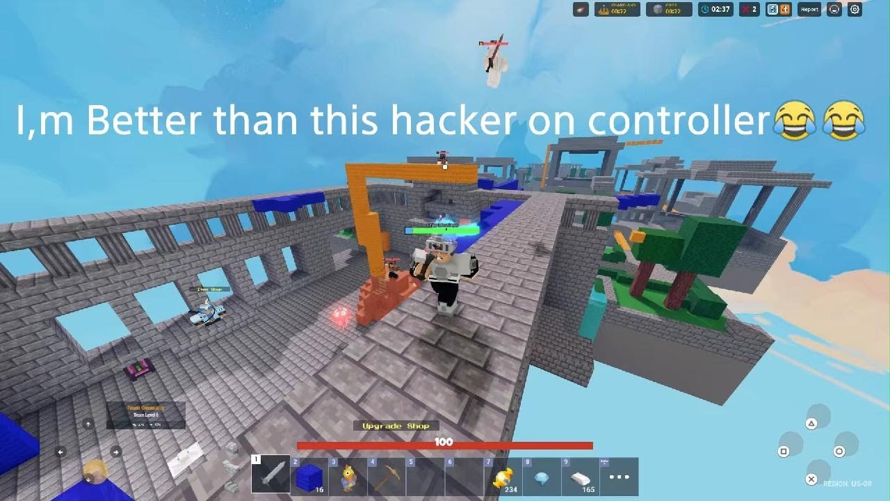 Hackers be sad In Roblox Bedwars 😂😂 - YouTube