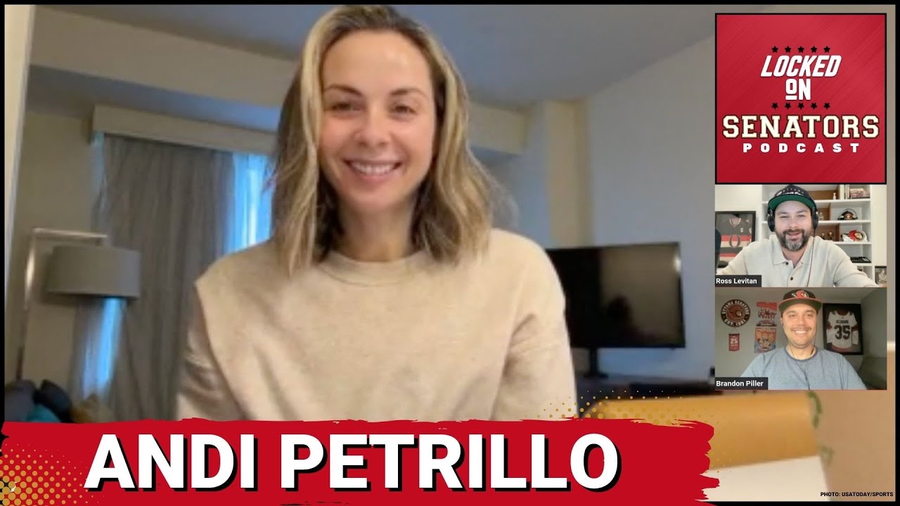 Andi Petrillo Talks Amazon Hockey Coverage + Ottawa Senators Game Day ...