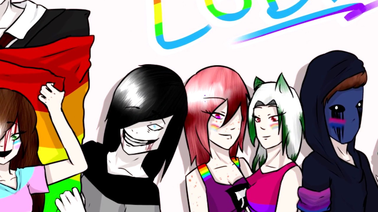 LGBT DAY -CREEPYPASTAS YAOI Y YURI- 28/06 - YouTube