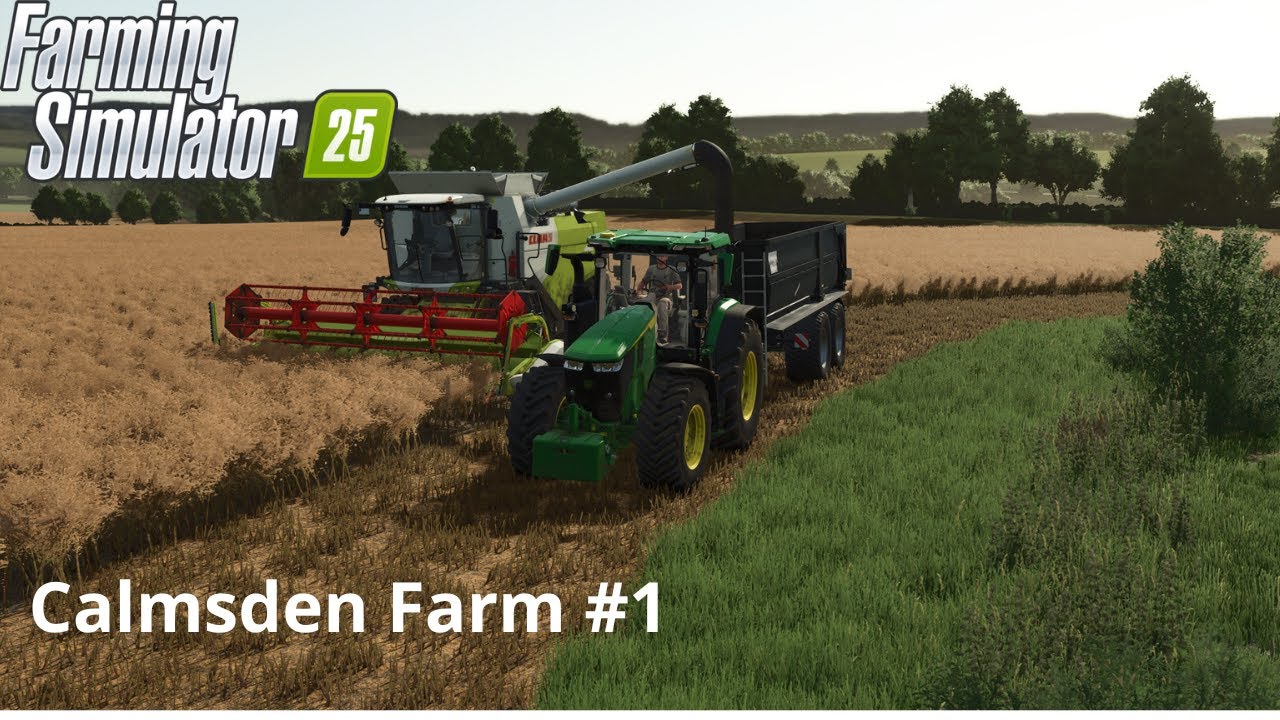 A NEW START IN CALMSDEN FARM#1 |FS25 - YouTube