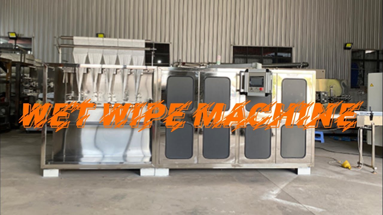 Economic Wet Wipe Machine in China | What is the process of Automatic ...