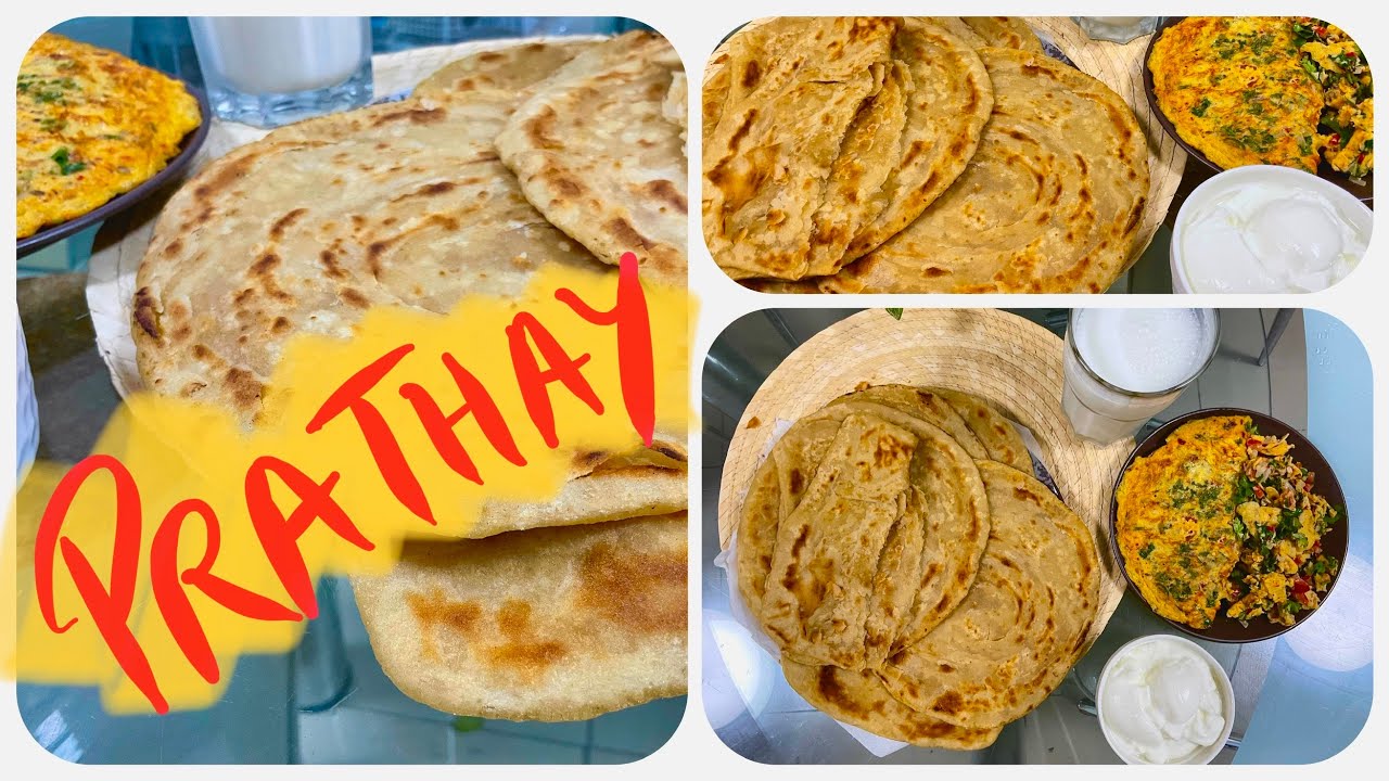 4 types paratha recipe | layers paratha recipe | chakor paratha recipe ...