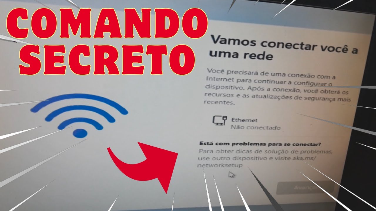 Como Pular Vamos Conectar Você a Uma Rede na Instalação do Windows 11 ...