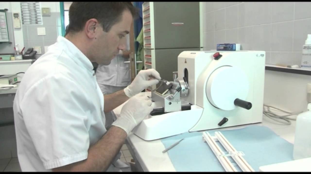 Le laboratoire d'anatomo-pathologie à l'ICM, Institut du Cancer de ...