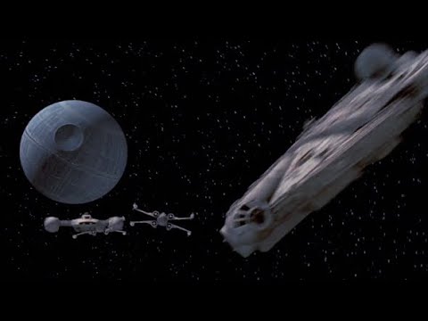 Luke Skywalker Destroys The Death Star | Star Wars IV: A New Hope Blu ...
