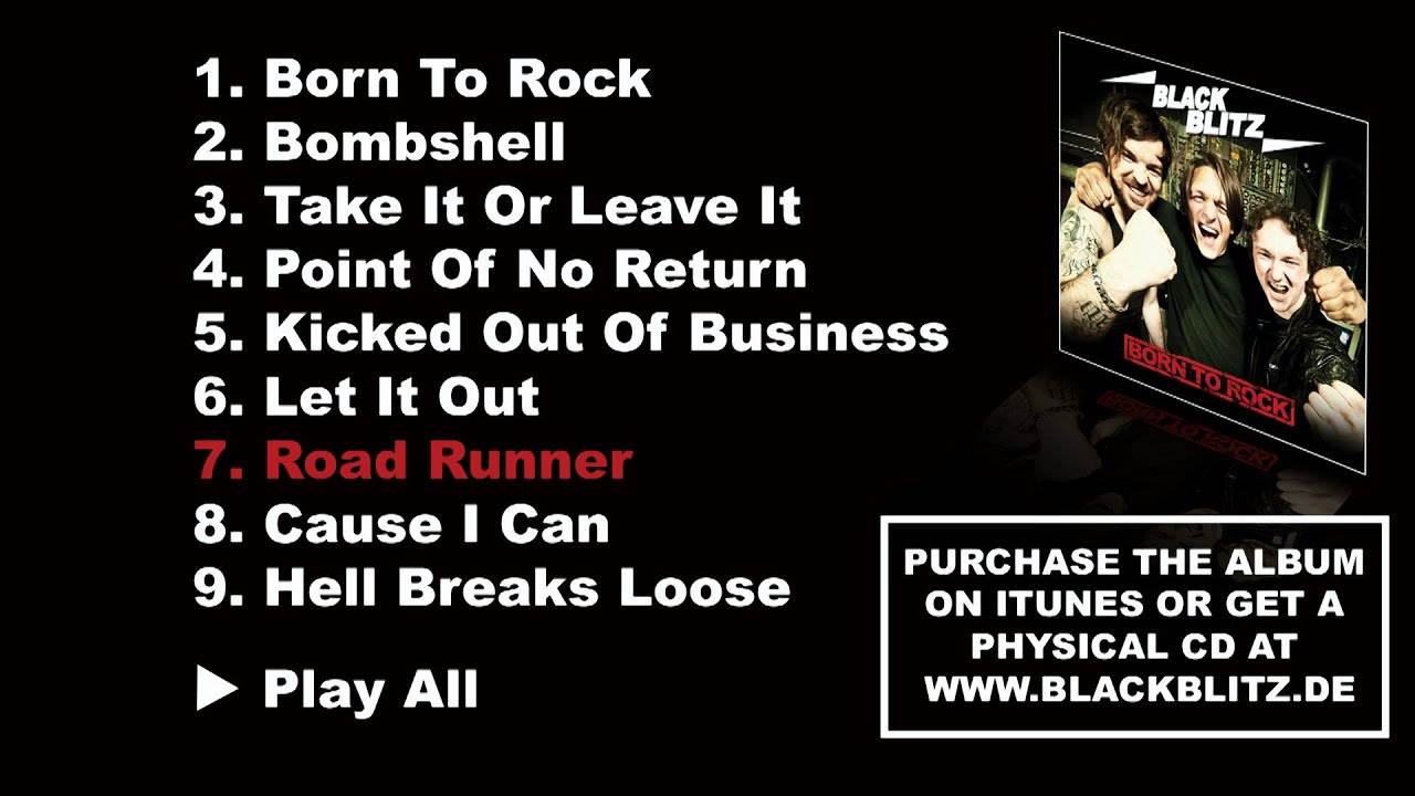 Black Blitz - Road Runner (from album BORN TO ROCK) - YouTube