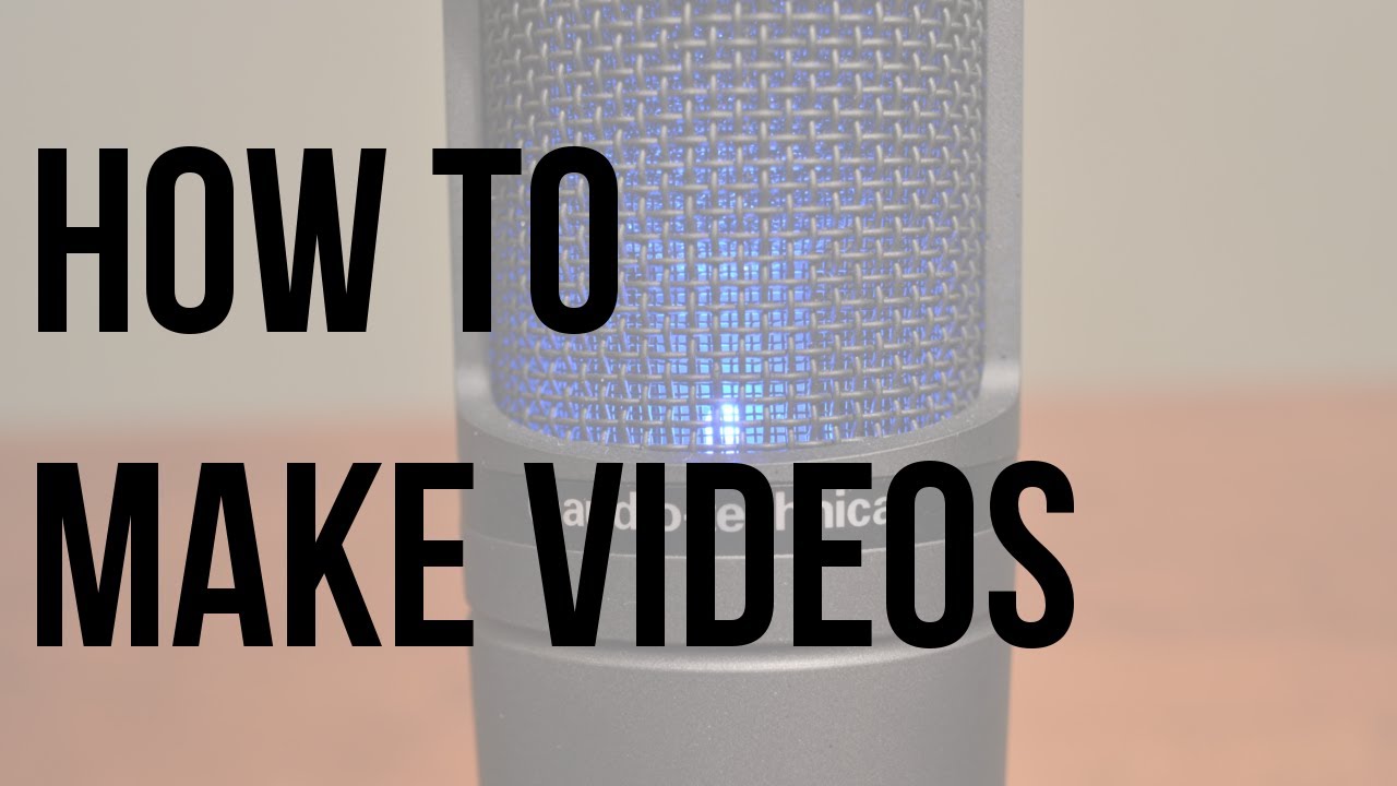 How To Make Videos: Syncing External Audio to Video - YouTube