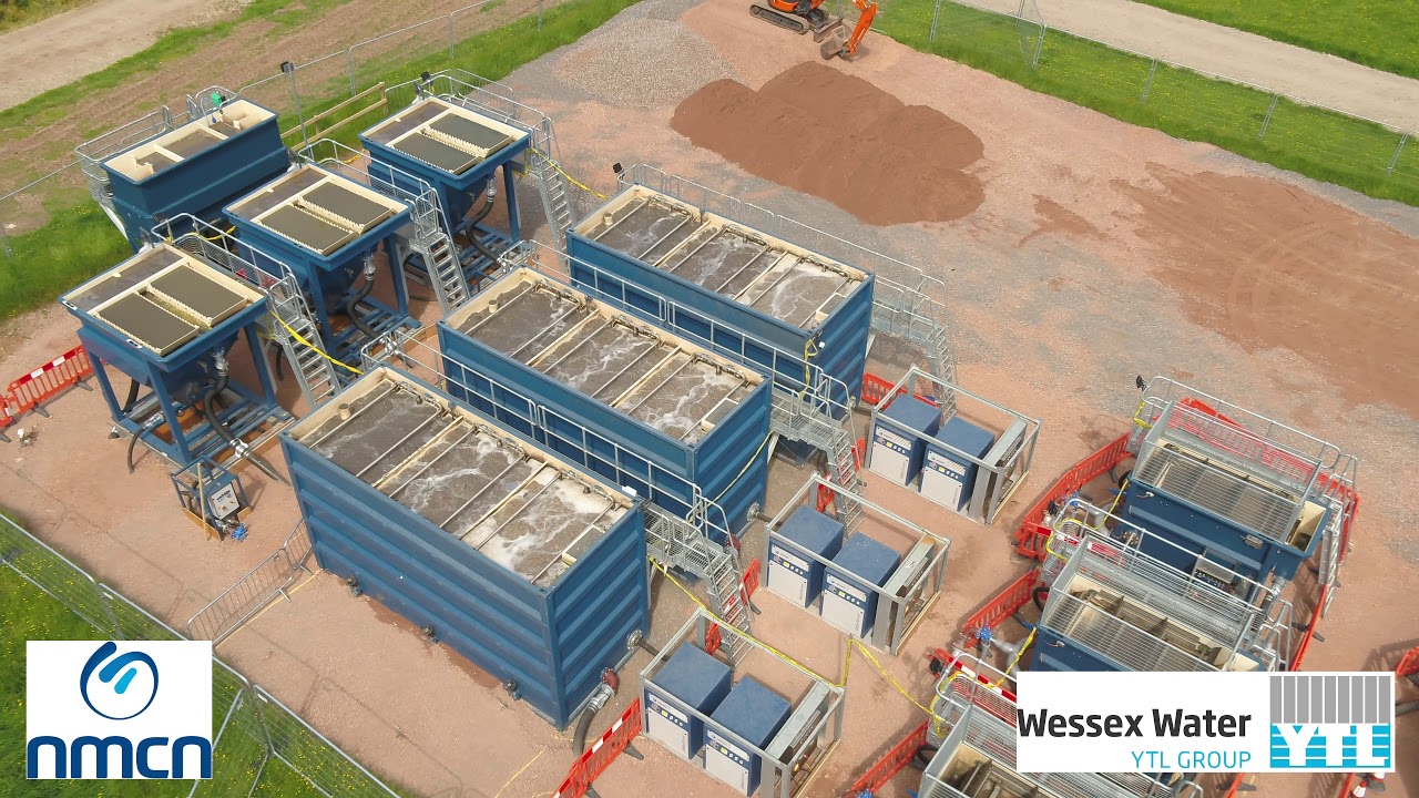 Porlock Temp Installation during upgrade of MBR Plant (video courtesy ...