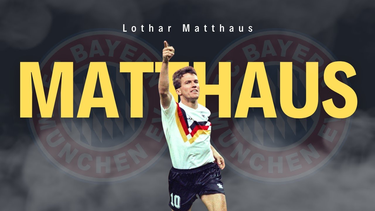 Gols de Lothar Matthaus pela Alemanha e Bayern de Munique - YouTube