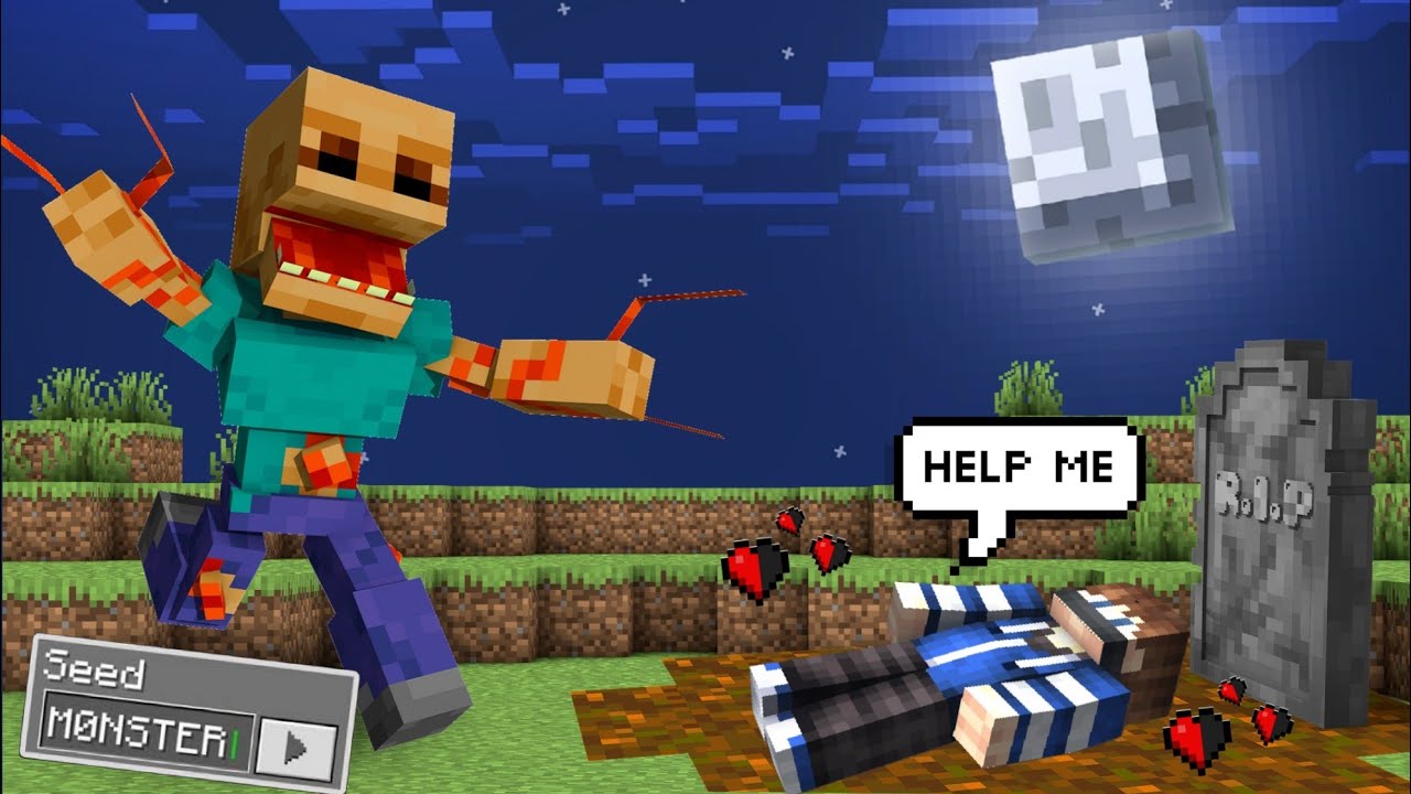 I Actually Found The Scariest Minecraft Seeds Ever - YouTube