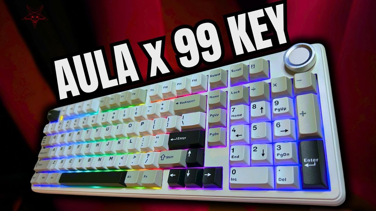 AULA F99 Pro | 99 key Wireless Mechanical keyboard with Leobog ...