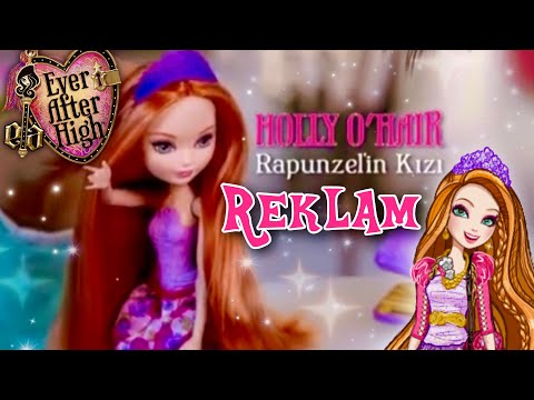 TÜRKÇE Ever After High Muhteşem Saçlı Holly O’hair Oyun Seti Reklamı Playset Hairstyling Commercial
