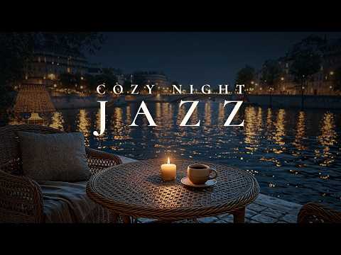Rahatlatıcı Gece Caz Kafe Ve Derin Uyku İçin Huzurlu Gece Yarısı Piyano Müziği Dinle