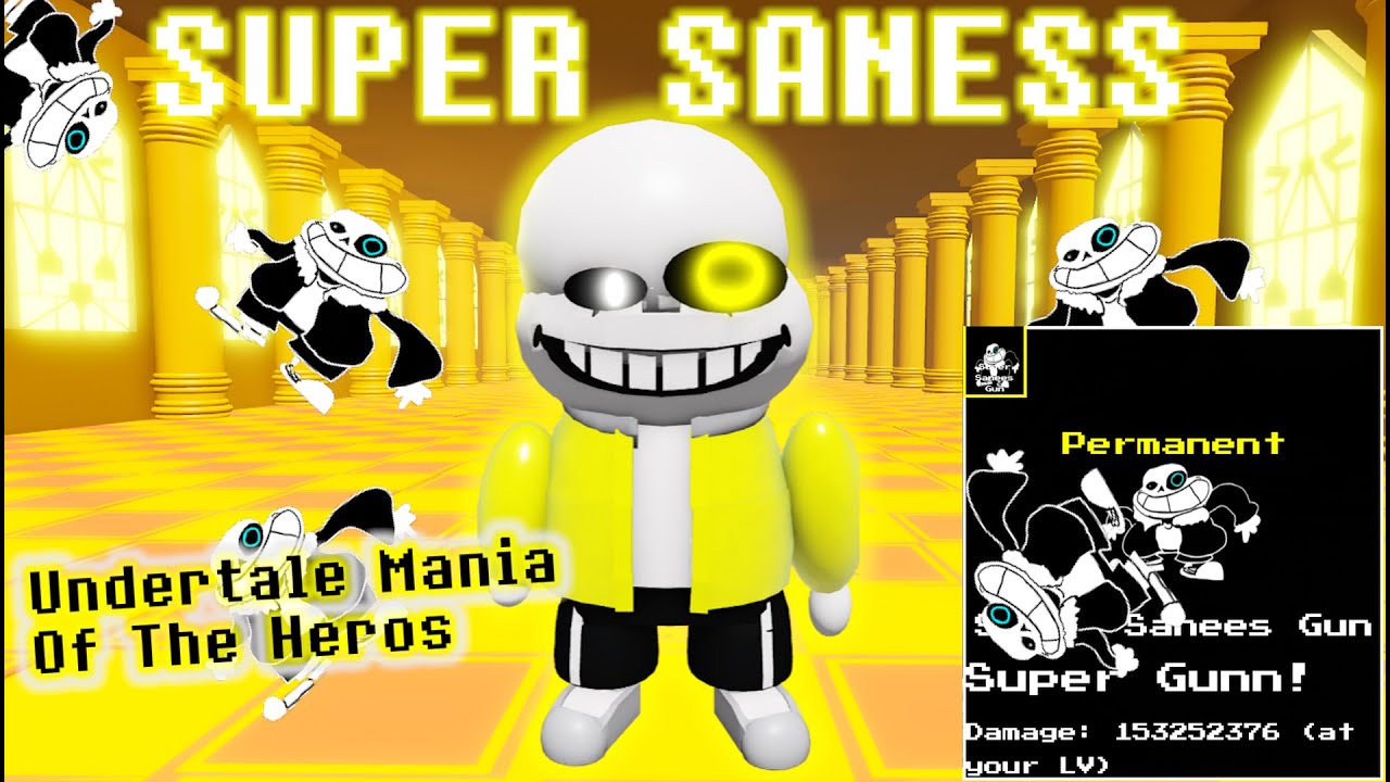 [🎅Huge Update ] Undertale Mania Of Heroes: Super Saness - YouTube