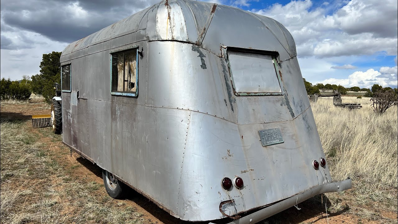 1938 Schult Nomad antique camper SOLD - YouTube