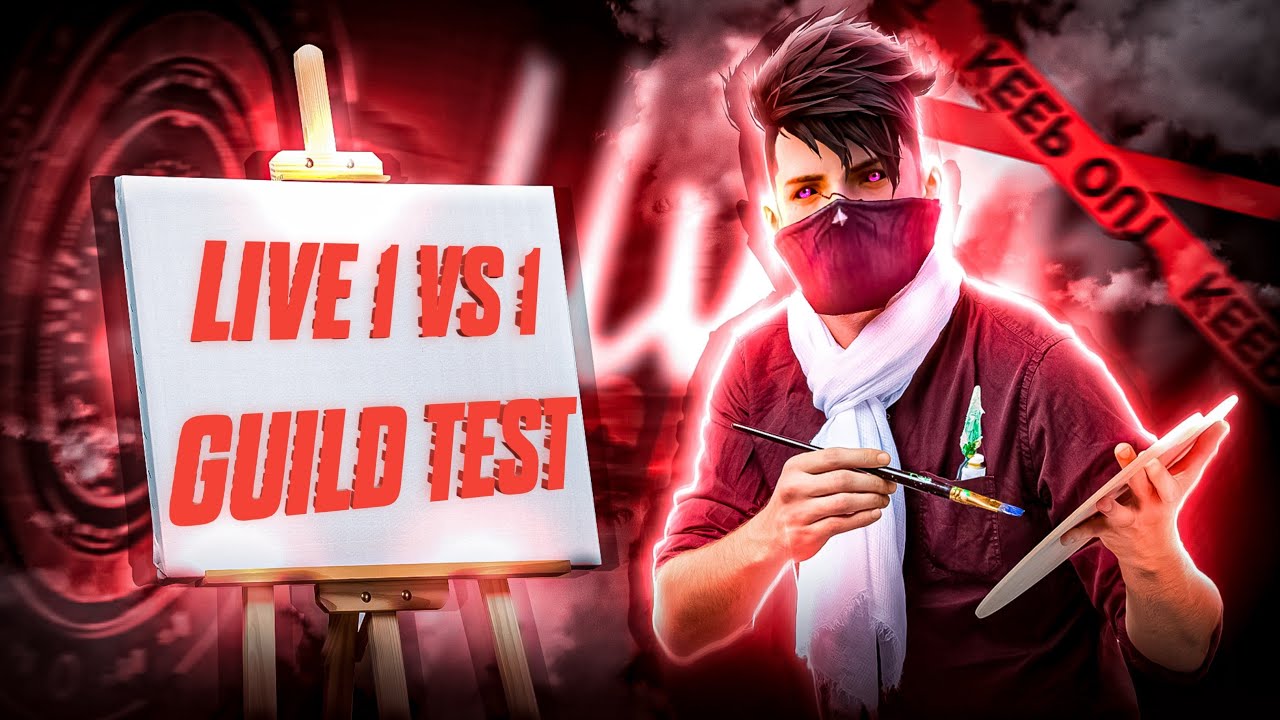 Live 1 vs 1 hardest guild test 🔥🔥#live#fflive#shortlive - YouTube