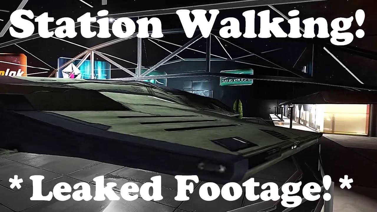 Elite: Dangerous Walking in Stations, FPS *Leaked Footage* - YouTube