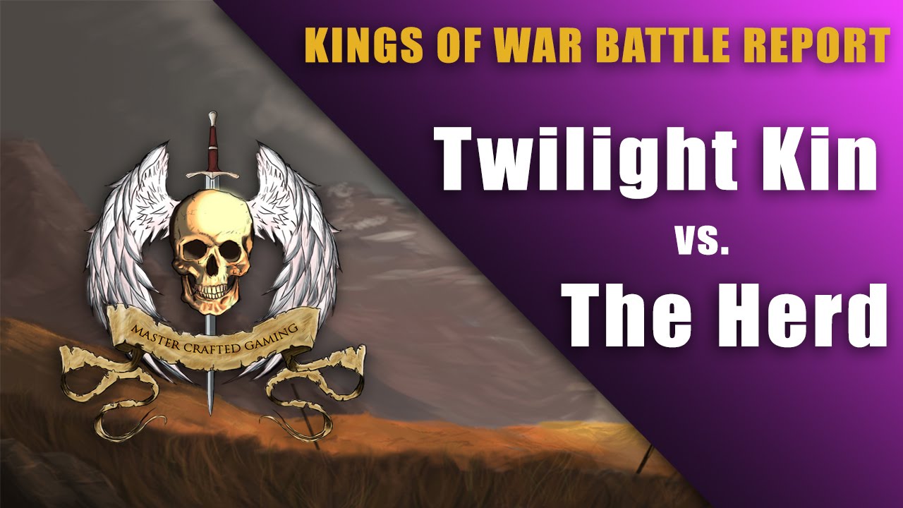 Kings of War Battle Report! Herd vs Twilight Kin - YouTube