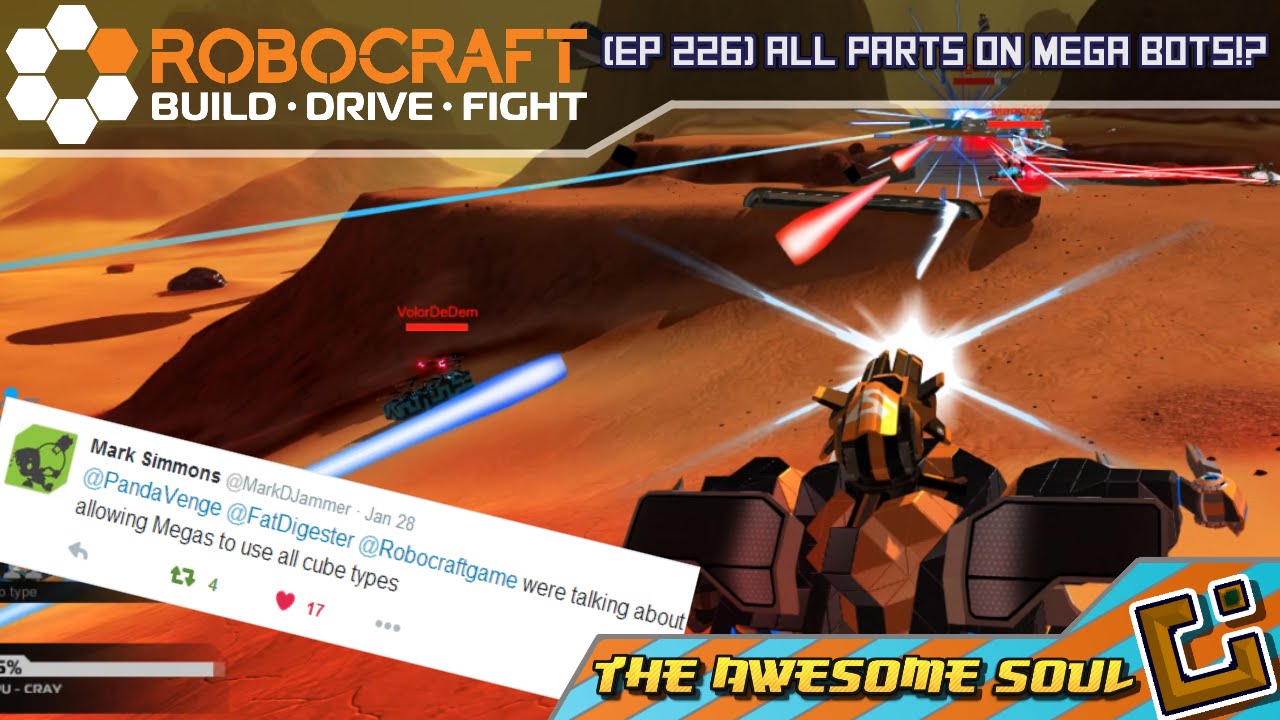 Robocraft (EP 226) All Parts on Mega Bots!? - YouTube