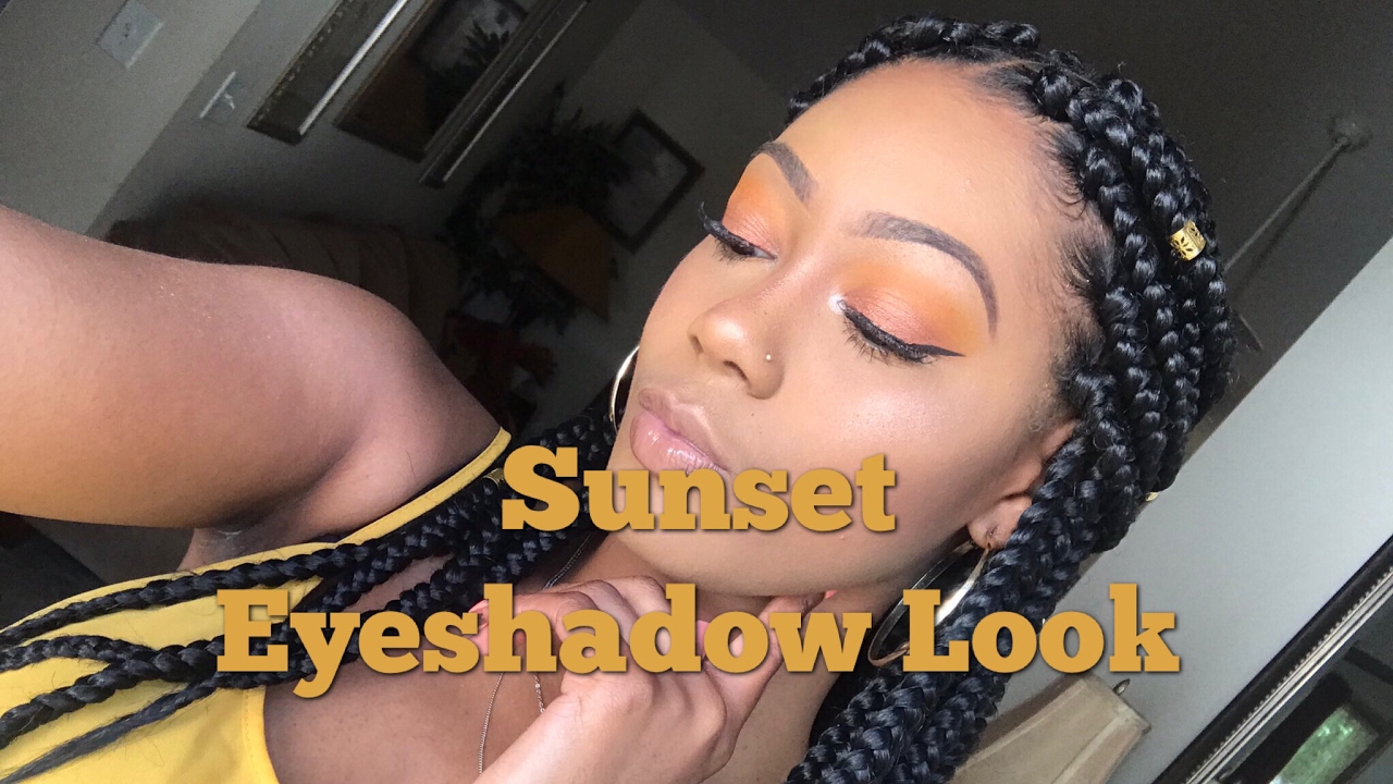 Sunset Eye Makeup Tutorial 🌅 - YouTube