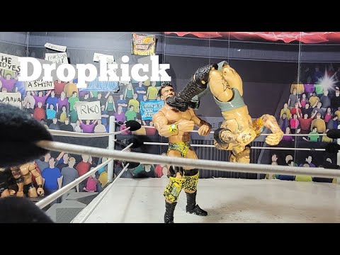Alister Black Dropkick (wwe stop motion) - YouTube