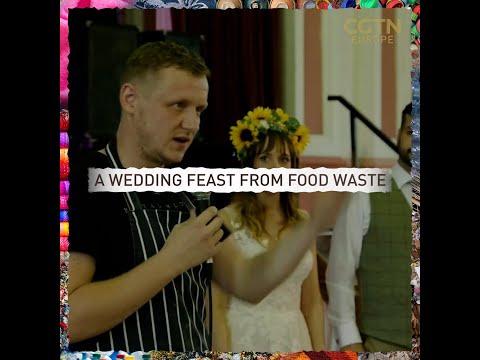 A wedding feast from waste food - #SHORTS
