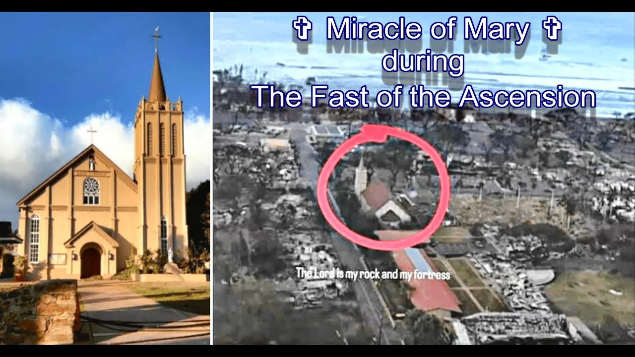 Historic St. Mary Church Survives Fire Storm in Hawaii | ተዓምረ ማርያም ...