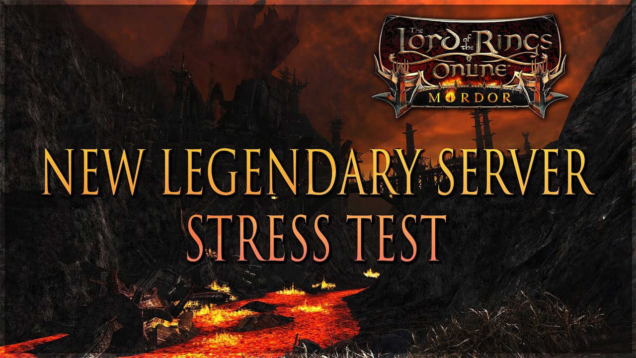 LOTRO - Testing the new EU based Legendary Server - Mordor - YouTube