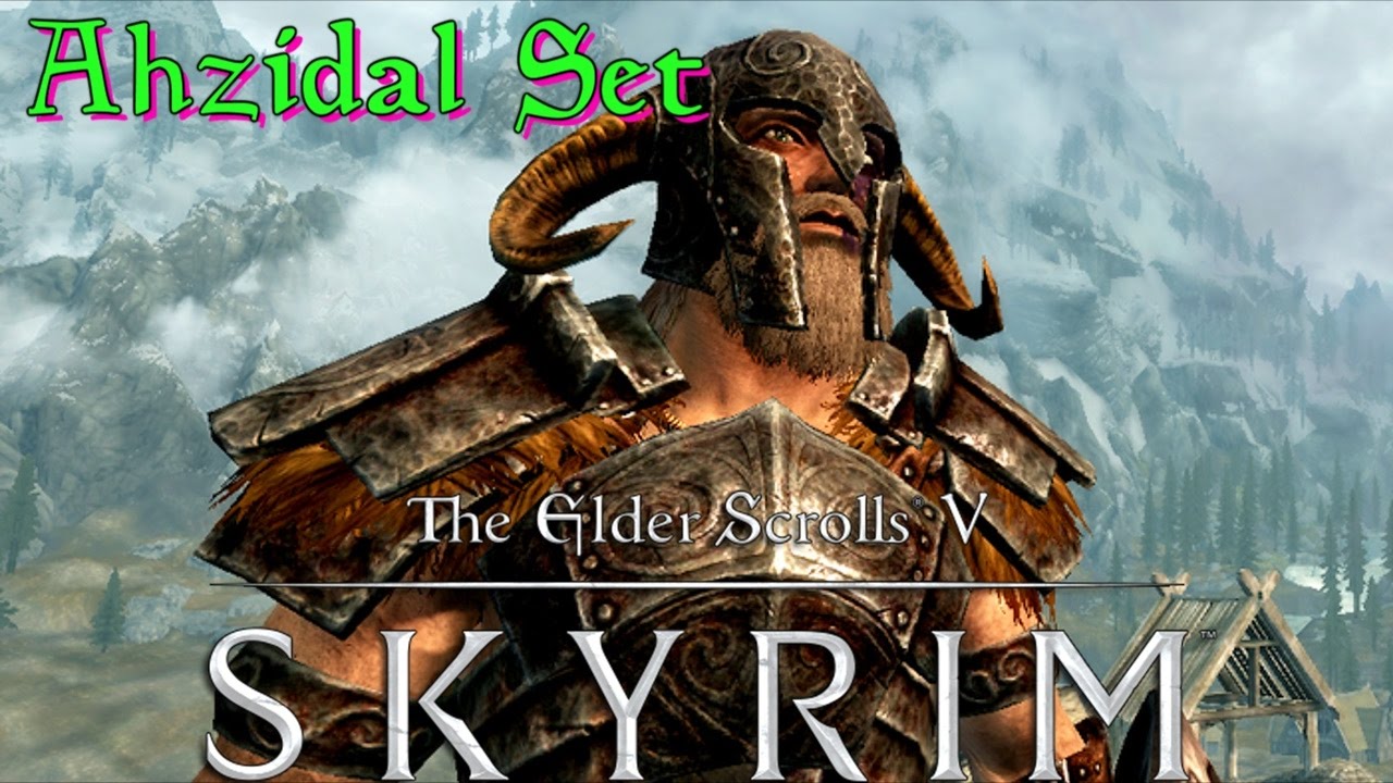 SKYRIM- ITENS ÚNICOS: (Ahzidal Set) [Detonado PT-BR] - YouTube