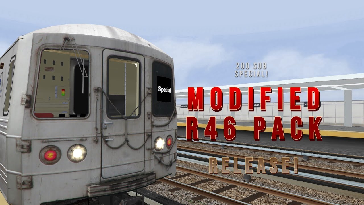 OpenBVE: Modified R46 Pack Showcase & Release (200 Sub Special) - YouTube