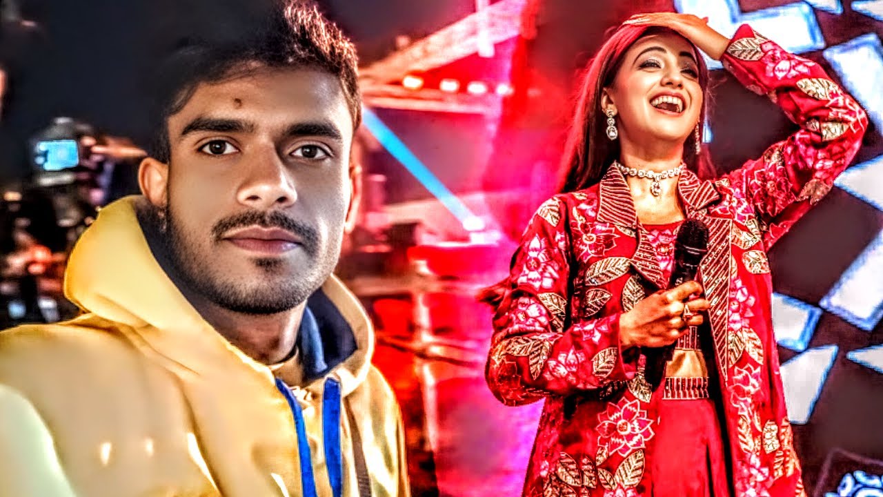 Akshara Singh के साथ भोजपुरी के कातिल हीरोइन बहुत मजा आईल || Vicky Singh Vlogs - YouTube