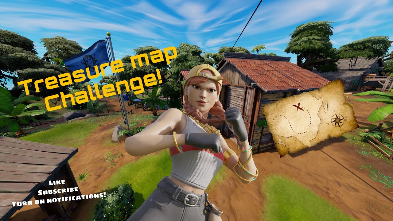 Treasure map challenge! - YouTube