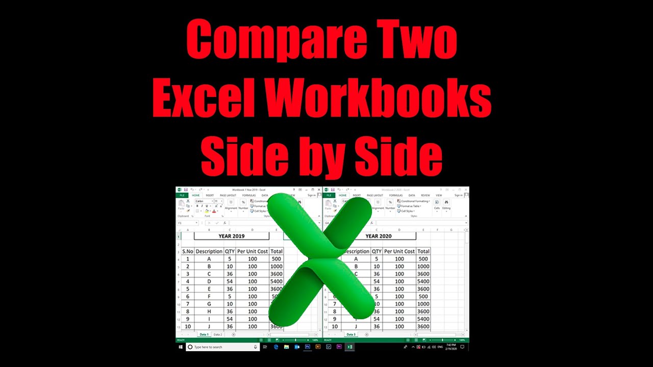 Excel Workbooks And Worksheets Comparison Side By Side YouTube excel-workbooks-and-worksheets-comparison-side-by-side-youtube