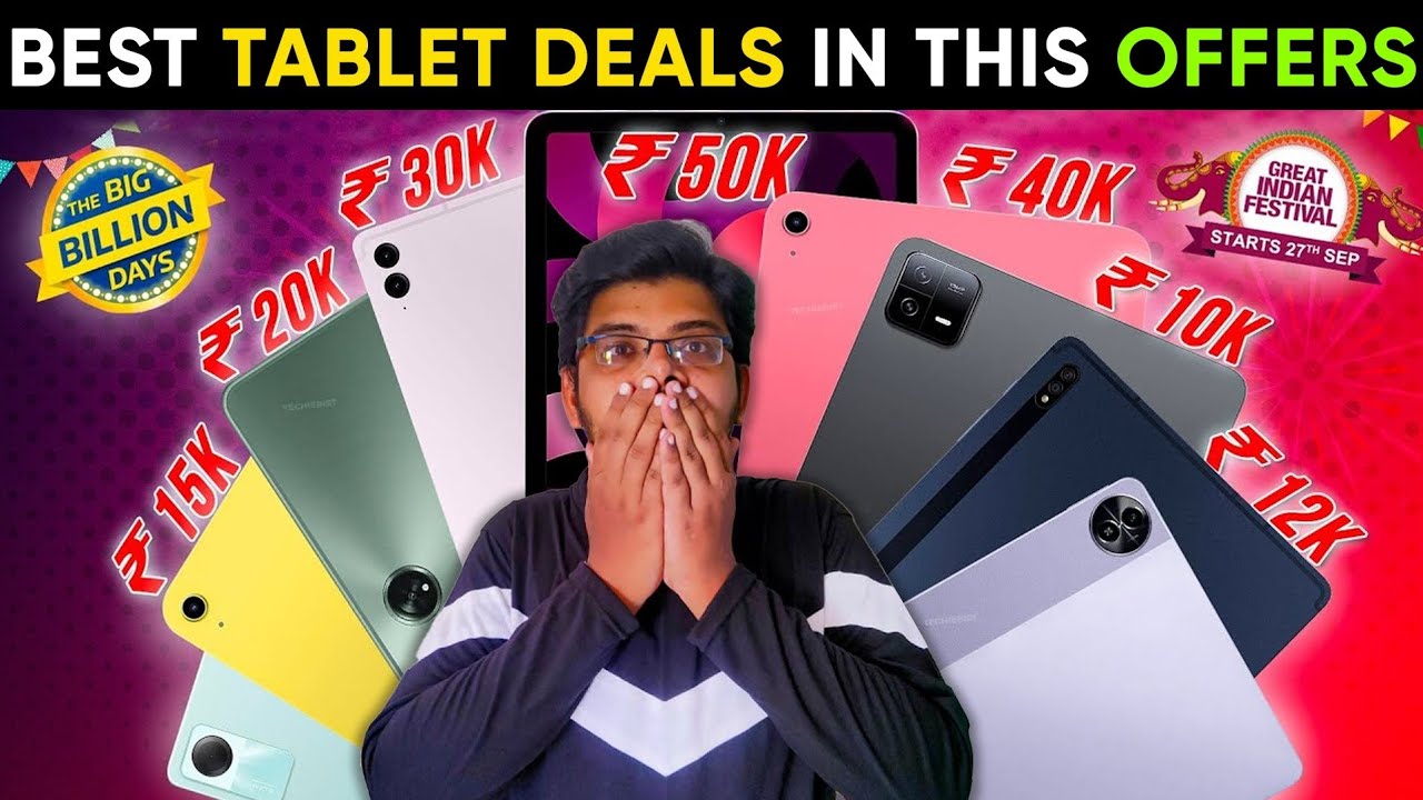 Best Tablets Under 10000, 20000, 30000, 40000, 50000 in Flipkart BBD ...