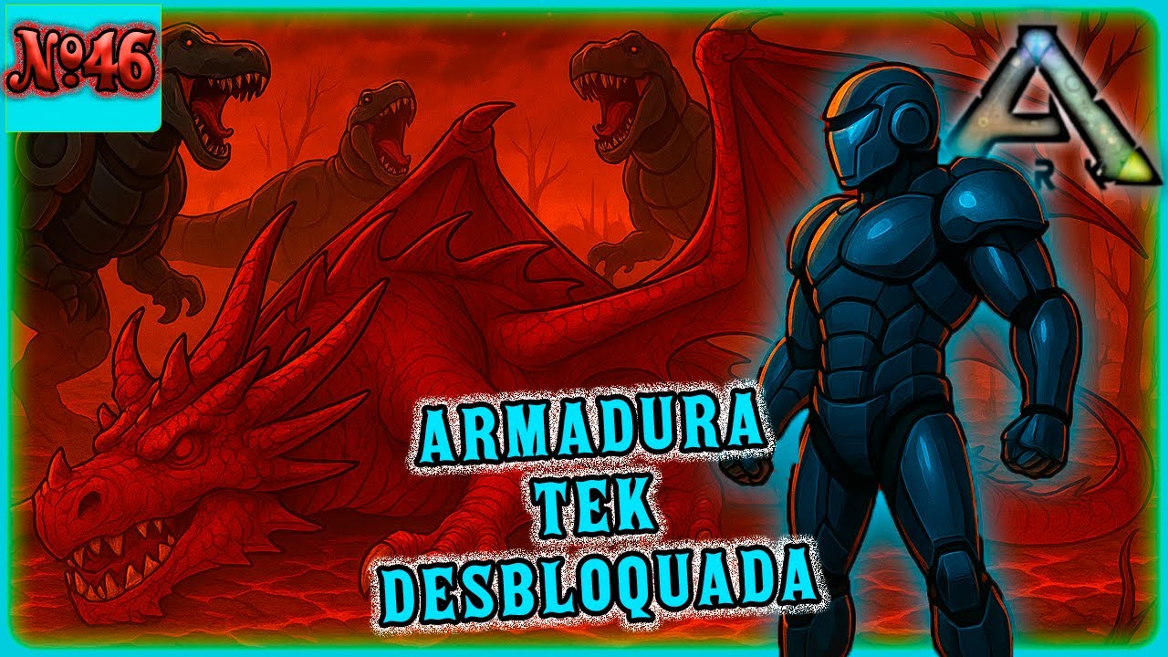 #46 ⚔️ ¡Enfrentando al Dragón Alpha! 🐉 | Armadura Tek Completa | Rifle ...