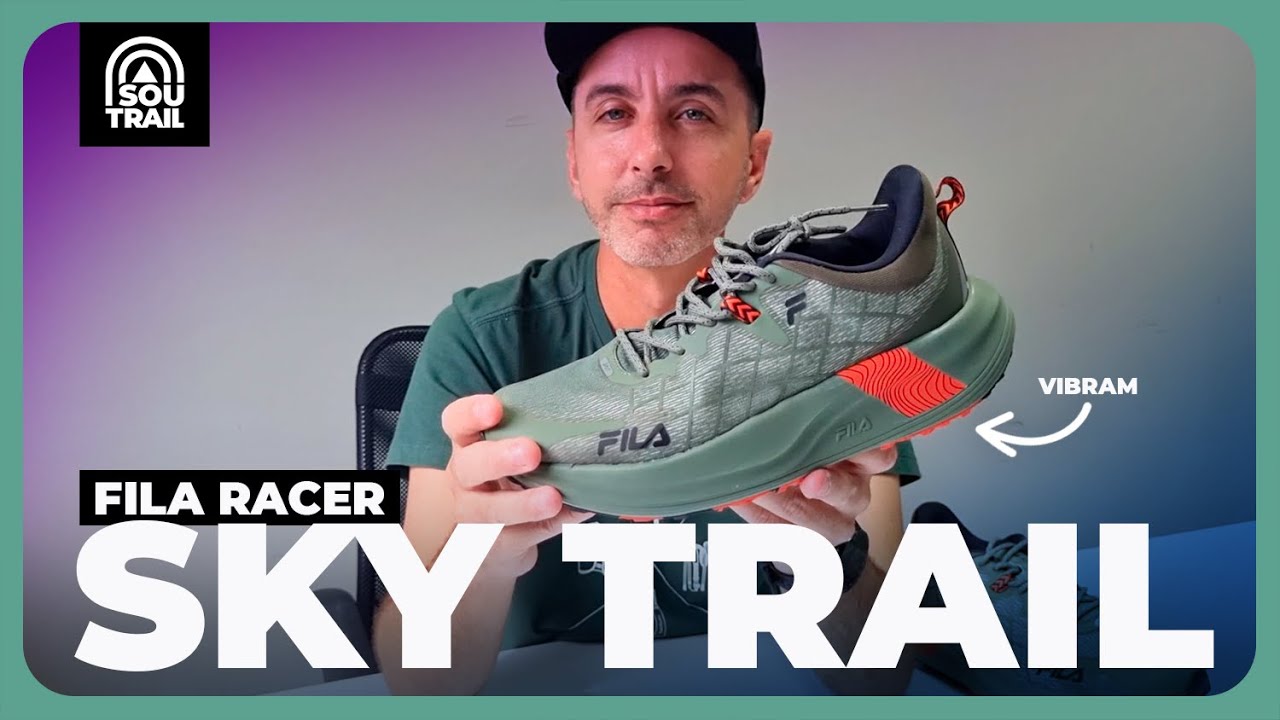 Conheça os detalhes do Fila Racer Sky Trail | O Primeiro tênis de ...