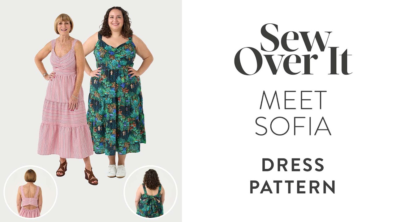 Meet the Sofia Dress Sewing Pattern - YouTube