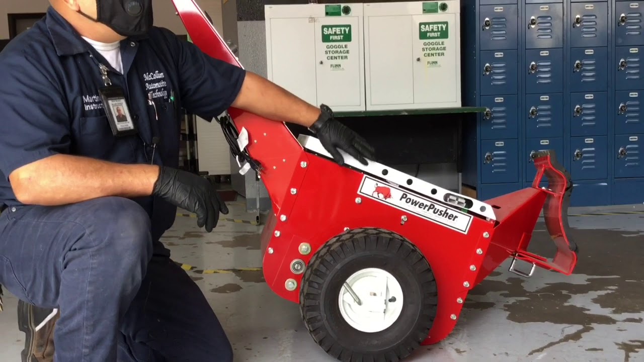 Vehicle Power Pusher “Under The Hood” @McCollum Automotive - YouTube