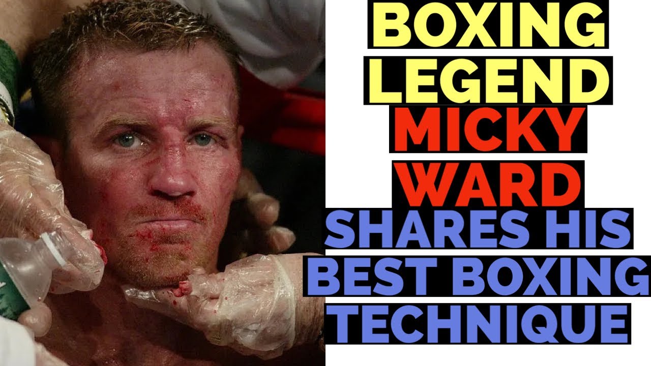 MICKY WARD BOXING LEGEND MY BEST TECHNIQUE | Terrible Tim Witherspoon - YouTube