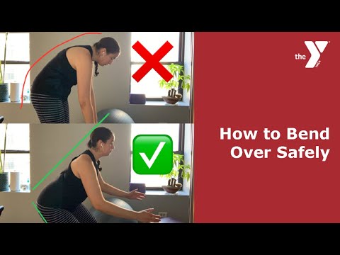 How to Bend Over Safely - YouTube