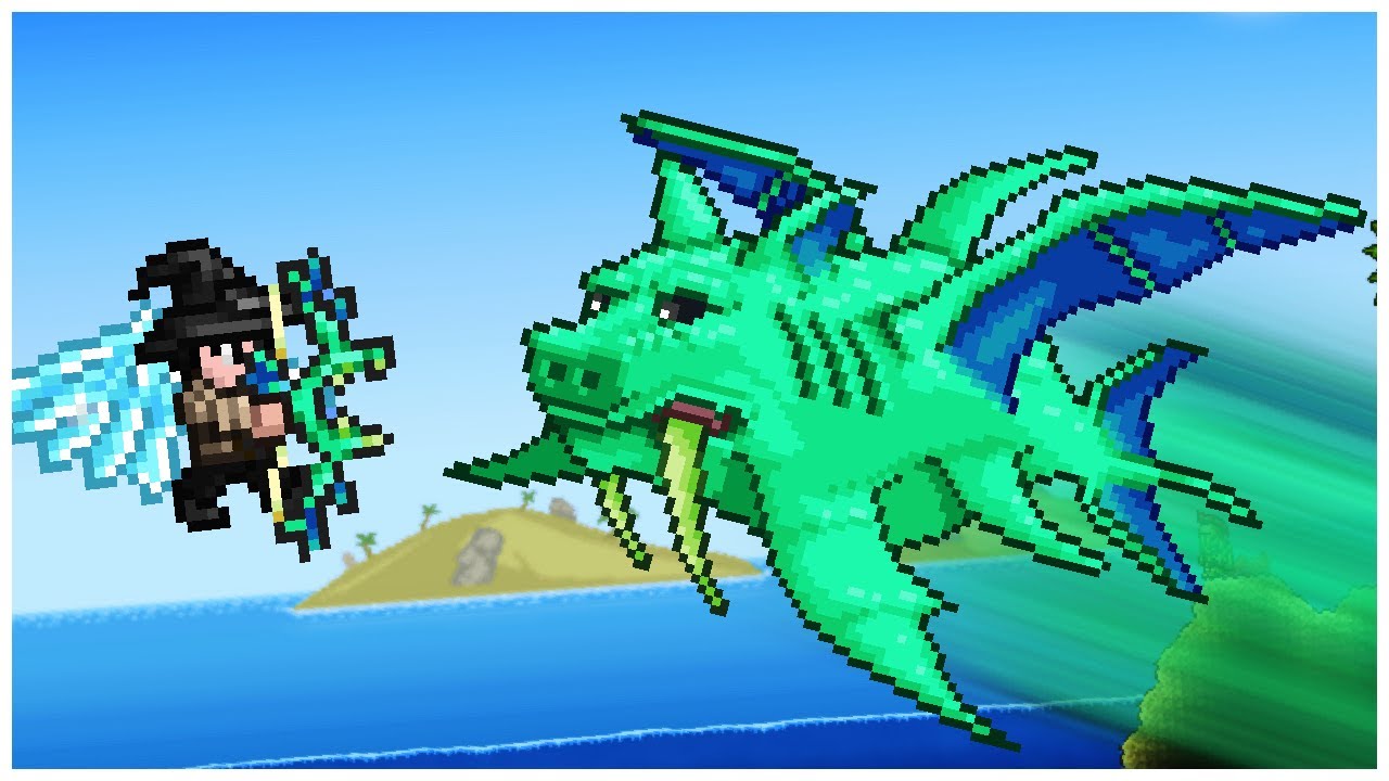 Beat Fishron for the First Time - YouTube