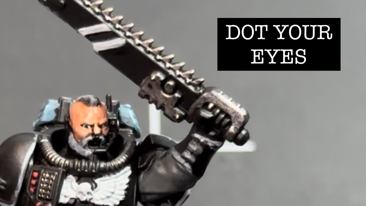 How to Paint Eyes - Warhammer 40k, The Old World, Warmachine - YouTube