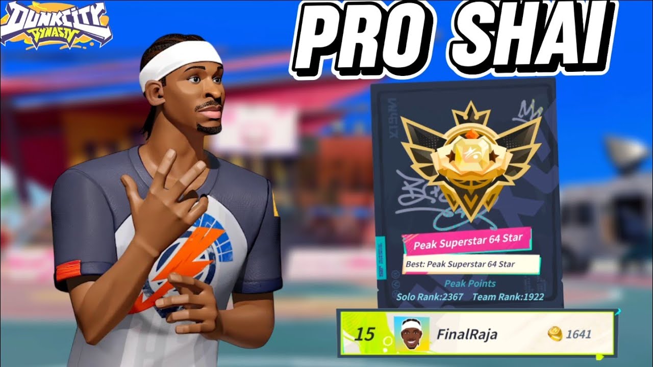 THIS is Why You HAVE TO GET SHAI! TOP 15 SHAI Gameplay | Dunk City Dynasty Gameplay - YouTube